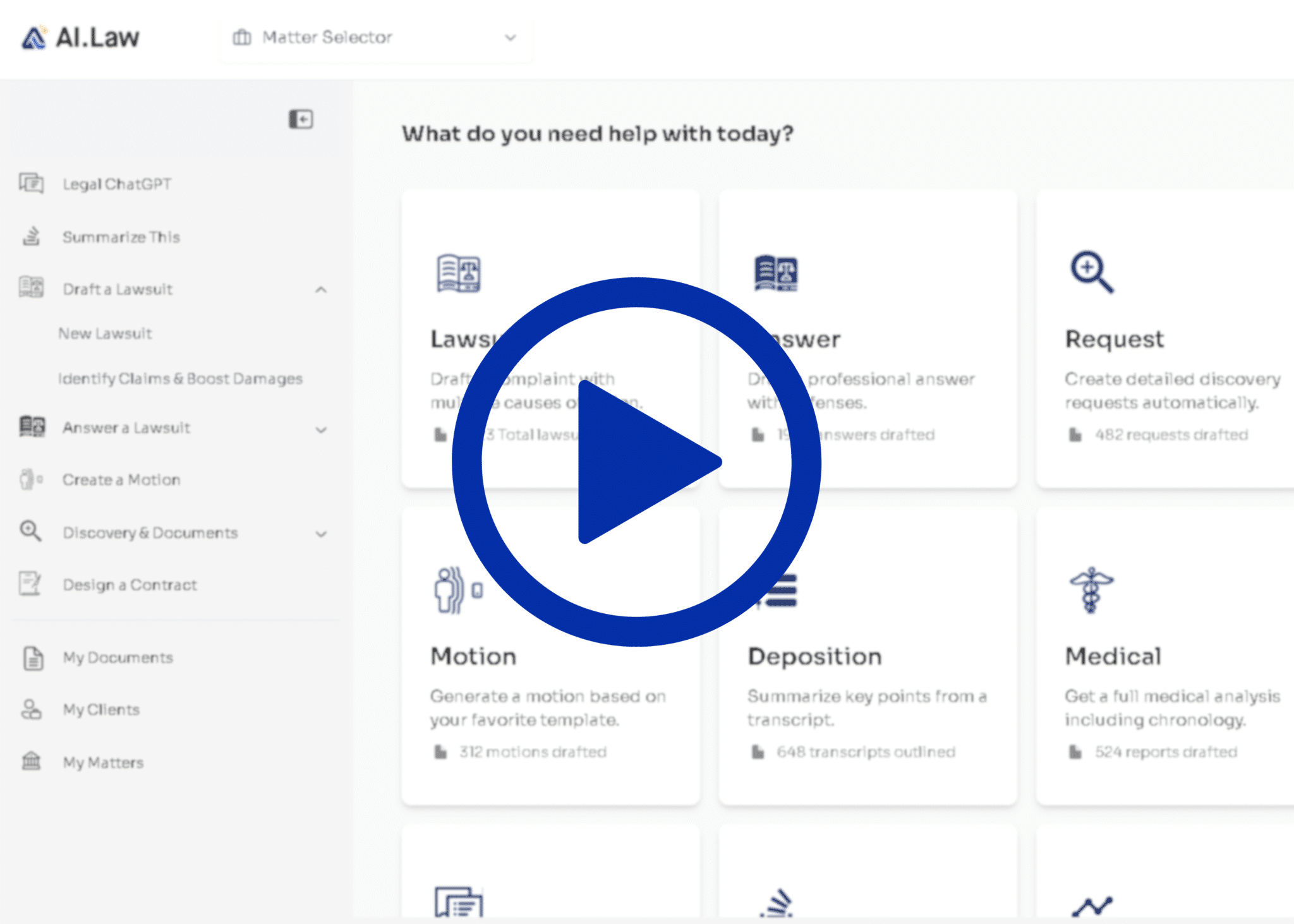 Find legal claims within minutes - ai.law